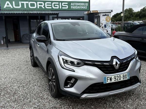 Pelēks Renault Captur 2021 Kretinga, ar dzinēja tilpumu 1.46 L un nobraukumu 26 tūkst. km par 13999 €, foto  vietnē AUTOMOTO.COM.LV