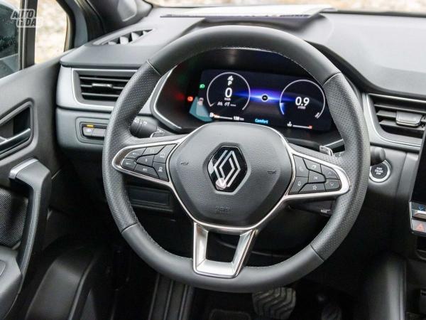 Grey Renault Captur 2024 in Kaunas, with an engine capacity of 1.30 L and mileage of 28 thousand km for 26417 €, photo 9 on AUTOMOTO.COM.LV