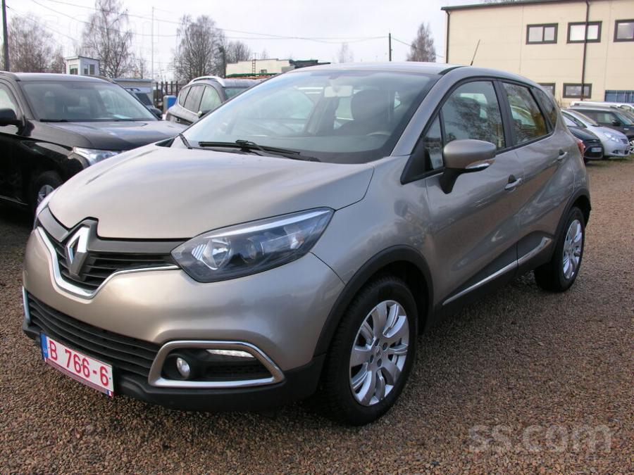 Grey Renault Captur 2013 in Riga, with an engine capacity of 1.50 L and mileage of 192 thousand km for 5950 €, photo 1 on AUTOMOTO.COM.LV