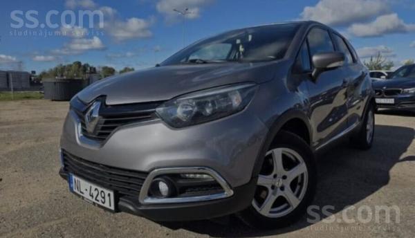 Pelēks Renault Captur 2013 Daugavpils, ar dzinēja tilpumu 1.50 L un nobraukumu 0 tūkst. km par 5200 €, foto 1 vietnē AUTOMOTO.COM.LV
