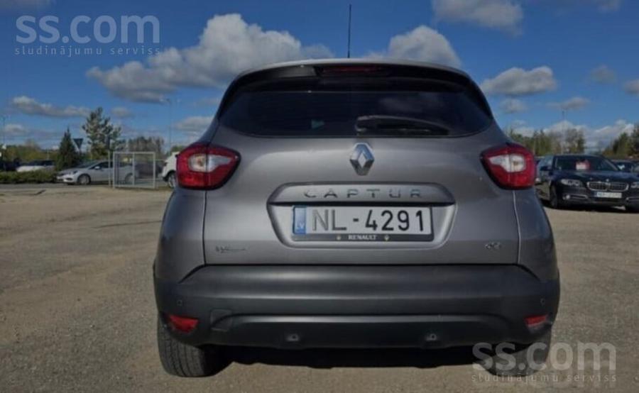 Grey Renault Captur 2013 in Daugavpils, with an engine capacity of 1.50 L and mileage of 0 thousand km for 5200 €, photo 6 on AUTOMOTO.COM.LV