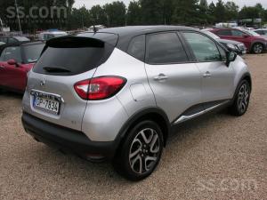 Grey Renault Captur 2014 in Riga, with an engine capacity of 1.50 L and mileage of 0 thousand km for 5950 €, photo 4 on AUTOMOTO.COM.LV