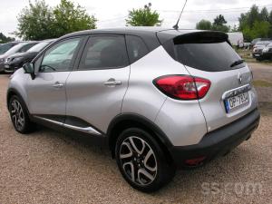 Grey Renault Captur 2014 in Riga, with an engine capacity of 1.50 L and mileage of 0 thousand km for 5950 €, photo 5 on AUTOMOTO.COM.LV