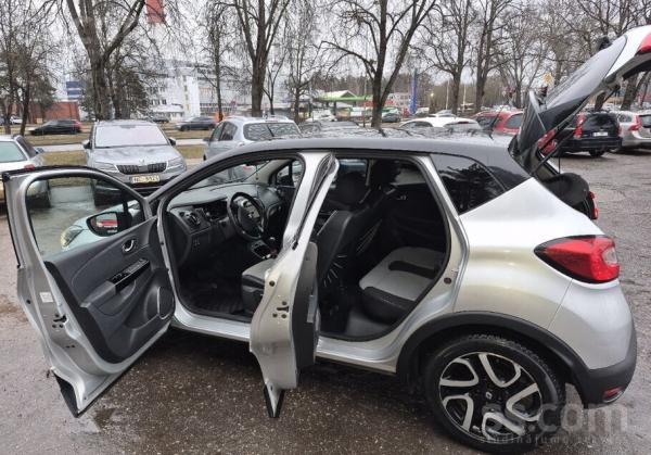 Pelēks Renault Captur 2014 Rīga, ar dzinēja tilpumu 1.20 L un nobraukumu 183 tūkst. km par 5190 €, foto 8 vietnē AUTOMOTO.COM.LV