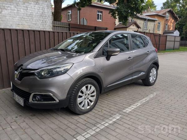 Pelēks Renault Captur 2014 Rīga, ar dzinēja tilpumu 1.50 L un nobraukumu 198 tūkst. km par 6200 €, foto 1 vietnē AUTOMOTO.COM.LV