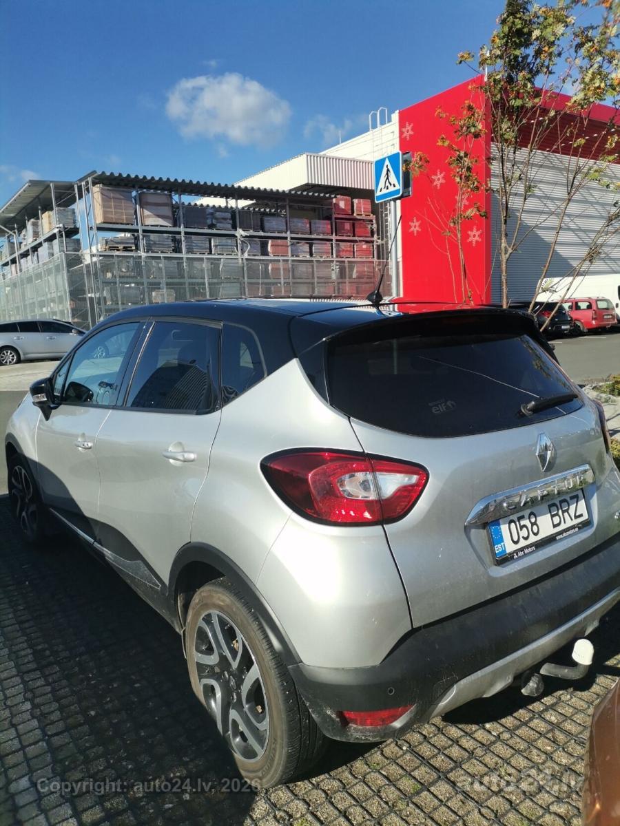 Grey Renault Captur 2016 in Tallinn, with an engine capacity of 1.50 L and mileage of 103 thousand km for 9900 €, photo 3 on AUTOMOTO.COM.LV