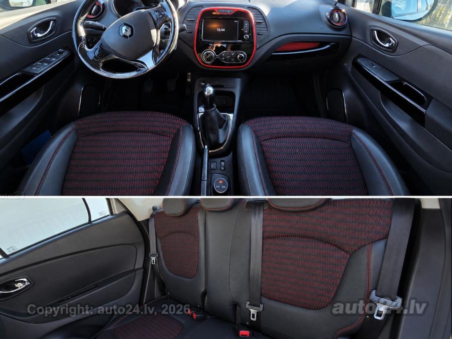 Pelēks Renault Captur 2016 Tallina, ar dzinēja tilpumu 1.50 L un nobraukumu 113 tūkst. km par 8800 €, foto 12 vietnē AUTOMOTO.COM.LV