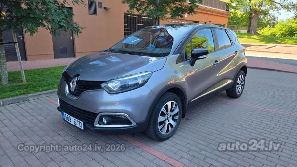 Grey Renault Captur 2016 in Tallinn, with an engine capacity of 1.20 L and mileage of 110 thousand km for 6490 €, photo 1 on AUTOMOTO.COM.LV