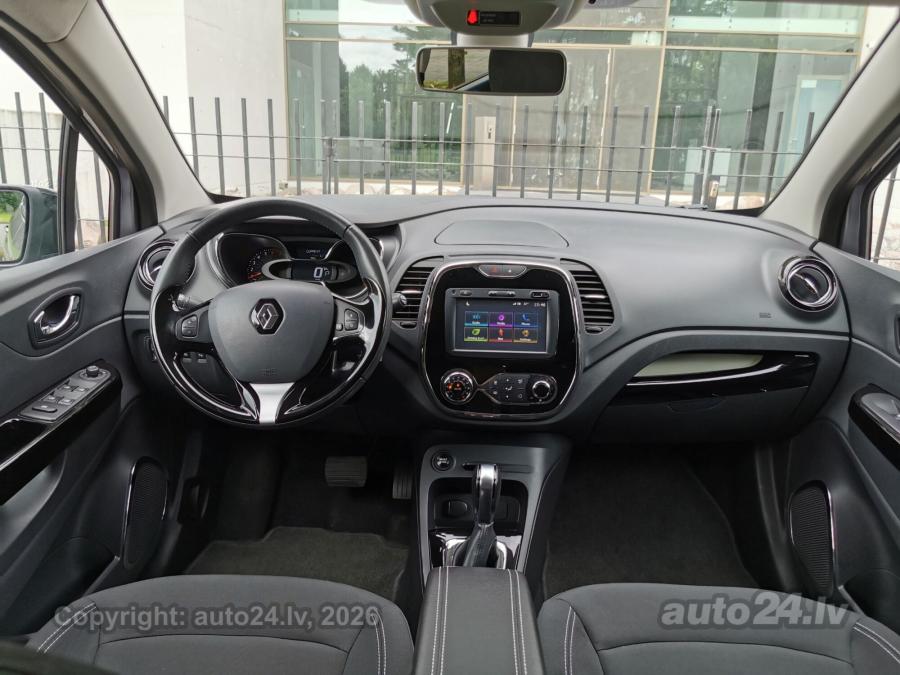 Grey Renault Captur 2016 in Tallinn, with an engine capacity of 1.20 L and mileage of 110 thousand km for 7700 €, photo 18 on AUTOMOTO.COM.LV