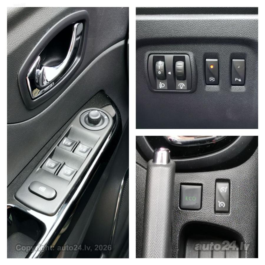 Grey Renault Captur 2016 in Tallinn, with an engine capacity of 1.20 L and mileage of 110 thousand km for 7700 €, photo 27 on AUTOMOTO.COM.LV
