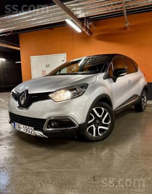 Grey Renault Captur 2016 in Riga, with an engine capacity of 1.50 L and mileage of 129 thousand km for 8100 €, photo  on AUTOMOTO.COM.LV