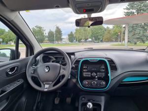 Grey Renault Captur 2017 in Ogre, with an engine capacity of 1.50 L and mileage of 184 thousand km for 7900 €, photo 19 on AUTOMOTO.COM.LV