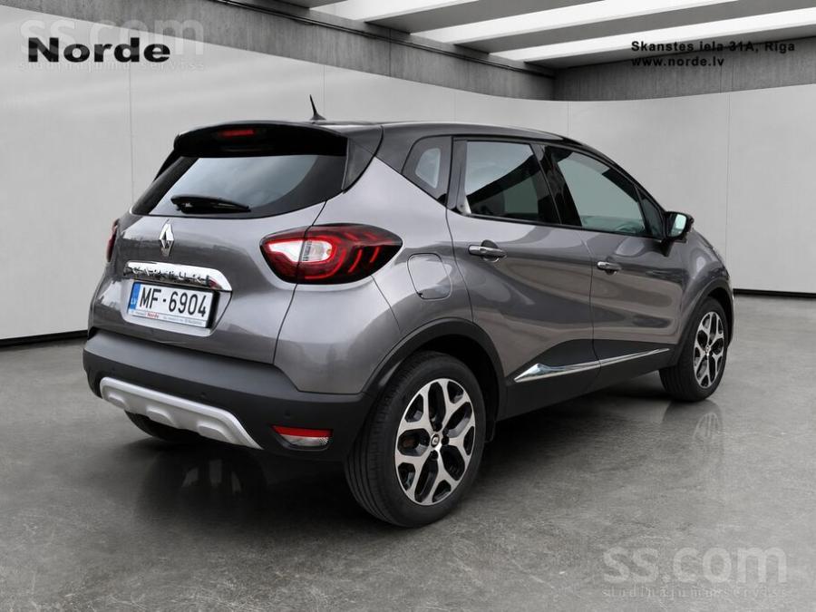 Pelēks Renault Captur 2019 Rīga, ar dzinēja tilpumu 1.30 L un nobraukumu 92 tūkst. km par 9980 €, foto 3 vietnē AUTOMOTO.COM.LV