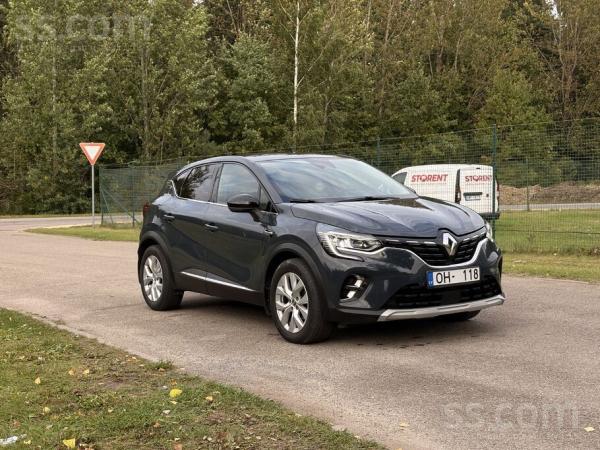 Pelēks Renault Captur 2020 Rīga, ar dzinēja tilpumu 1.50 L un nobraukumu 76 tūkst. km par 16300 €, foto 1 vietnē AUTOMOTO.COM.LV