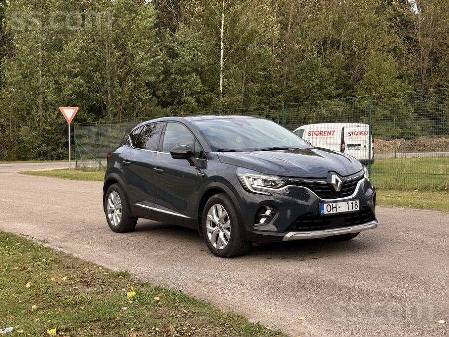 Pelēks Renault Captur 2020 Rīga, ar dzinēja tilpumu 1.50 L un nobraukumu 76 tūkst. km par 16300 €, foto 1 vietnē AUTOMOTO.COM.LV