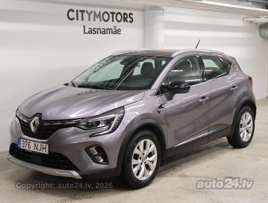Grey Renault Captur 2021 in Tallinn, with an engine capacity of 1.30 L and mileage of 161 thousand km for 11900 €, photo 1 on AUTOMOTO.COM.LV