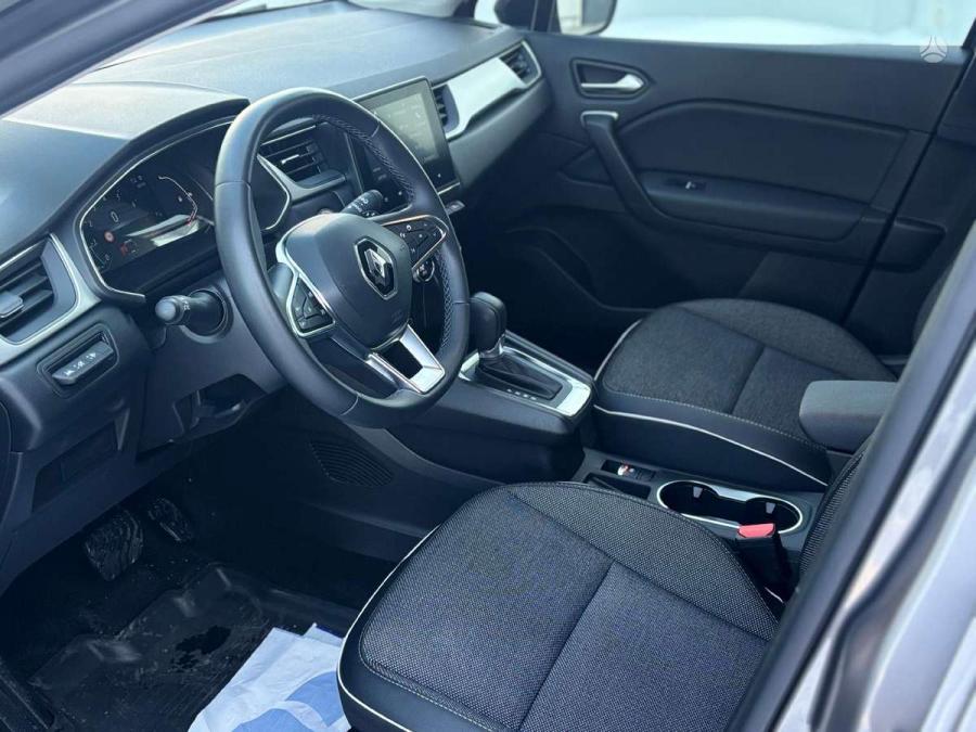 Grey Renault Captur 2022 in Vilnius, with an engine capacity of 1.33 L and mileage of 77 thousand km for 15700 €, photo 6 on AUTOMOTO.COM.LV