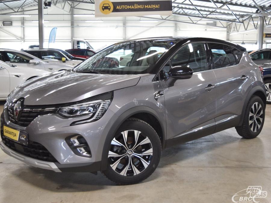 Grey Renault Captur 2023 in Riga, with an engine capacity of 1.60 L and mileage of 43 thousand km for 16900 €, photo 22 on AUTOMOTO.COM.LV