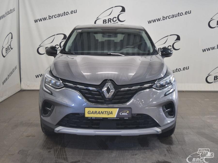Grey Renault Captur 2023 in Riga, with an engine capacity of 1.60 L and mileage of 43 thousand km for 16900 €, photo 24 on AUTOMOTO.COM.LV