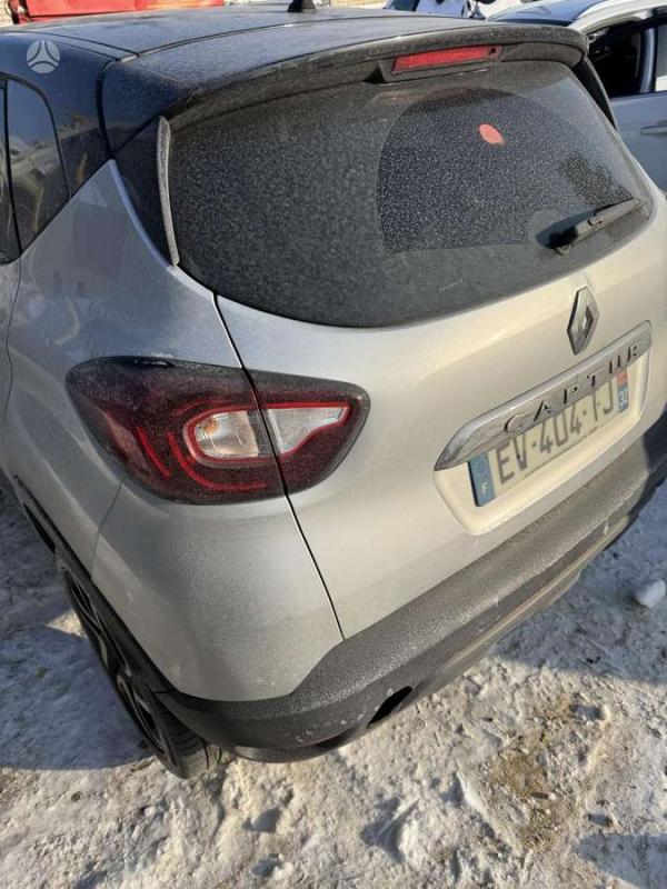 Pelēks Renault Captur 2018 Tauragė, ar dzinēja tilpumu 1.50 L un nobraukumu 120 tūkst. km par 5200 €, foto 5 vietnē AUTOMOTO.COM.LV