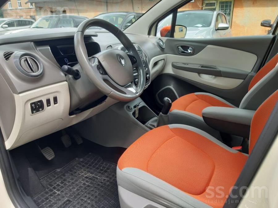 Renault Captur 2013 in Daugavpils, with an engine capacity of 1.50 L and mileage of 0 thousand km for 6300 €, photo 16 on AUTOMOTO.COM.LV