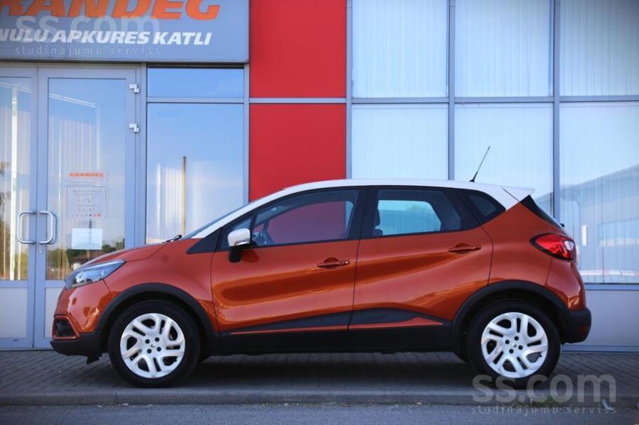 Orange Renault Captur 2013 in Riga, with an engine capacity of 1.20 L and mileage of 178 thousand km for 6495 €, photo 3 on AUTOMOTO.COM.LV