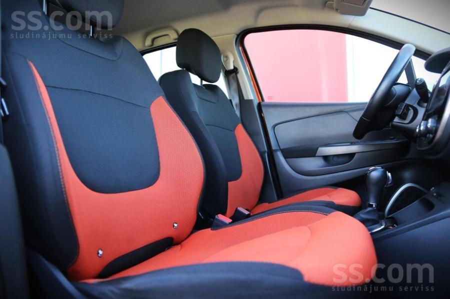 Orange Renault Captur 2013 in Riga, with an engine capacity of 1.20 L and mileage of 178 thousand km for 6495 €, photo 14 on AUTOMOTO.COM.LV