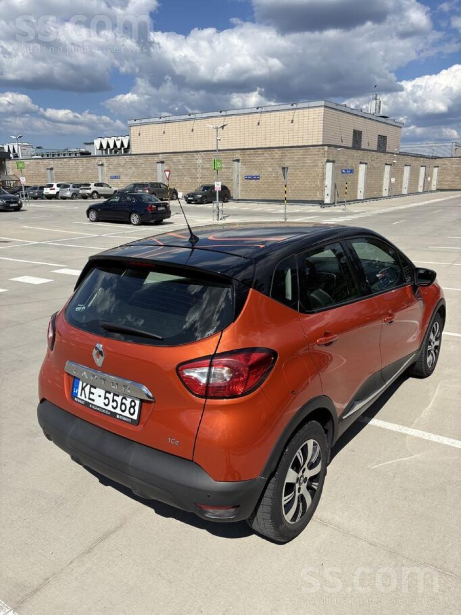 Oranžs Renault Captur 2015 Rīga, ar dzinēja tilpumu 1.20 L un nobraukumu 96 tūkst. km par 6250 €, foto 7 vietnē AUTOMOTO.COM.LV