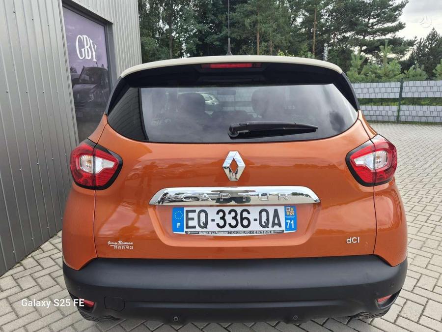 Oranžs Renault Captur 2016 Tauragė, ar dzinēja tilpumu 1.46 L un nobraukumu 172 tūkst. km par 5000 €, foto 6 vietnē AUTOMOTO.COM.LV