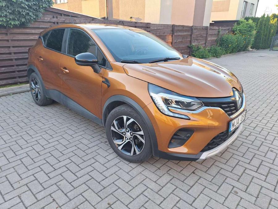 Oranžs Renault Captur 2022 Kauņa, ar dzinēja tilpumu 1.00 L un nobraukumu 62 tūkst. km par 14900 €, foto 2 vietnē AUTOMOTO.COM.LV
