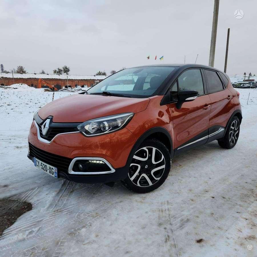 Oranžs Renault Captur 2013 Kauņa, ar dzinēja tilpumu 1.20 L un nobraukumu 120 tūkst. km par 6150 €, foto 1 vietnē AUTOMOTO.COM.LV