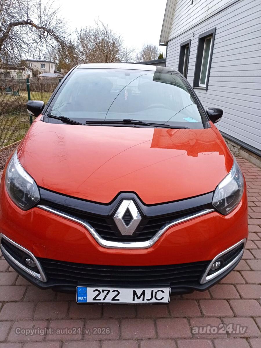 Oranžs Renault Captur 2013 Rakvere, ar dzinēja tilpumu 1.20 L un nobraukumu 152 tūkst. km par 6700 €, foto 2 vietnē AUTOMOTO.COM.LV