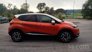 Orange Renault Captur 2016 in Tukums, with an engine capacity of 1.50 L and mileage of 173 thousand km for 6650 €, photo 5 on AUTOMOTO.COM.LV