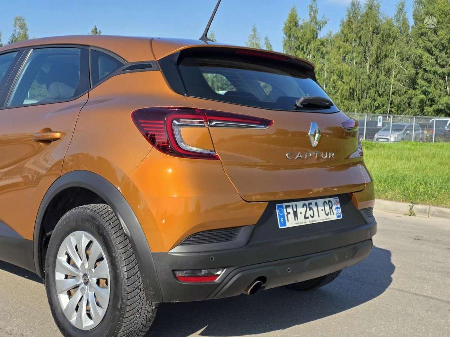 Oranžs Renault Captur 2020 Tauragė, ar dzinēja tilpumu 1.00 L un nobraukumu 132 tūkst. km par 9500 €, foto 8 vietnē AUTOMOTO.COM.LV
