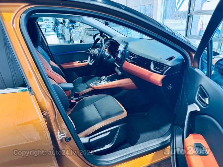 Orange Renault Captur 2021 in Parnu, with an engine capacity of 1.30 L and mileage of 68 thousand km for 16900 €, photo 18 on AUTOMOTO.COM.LV