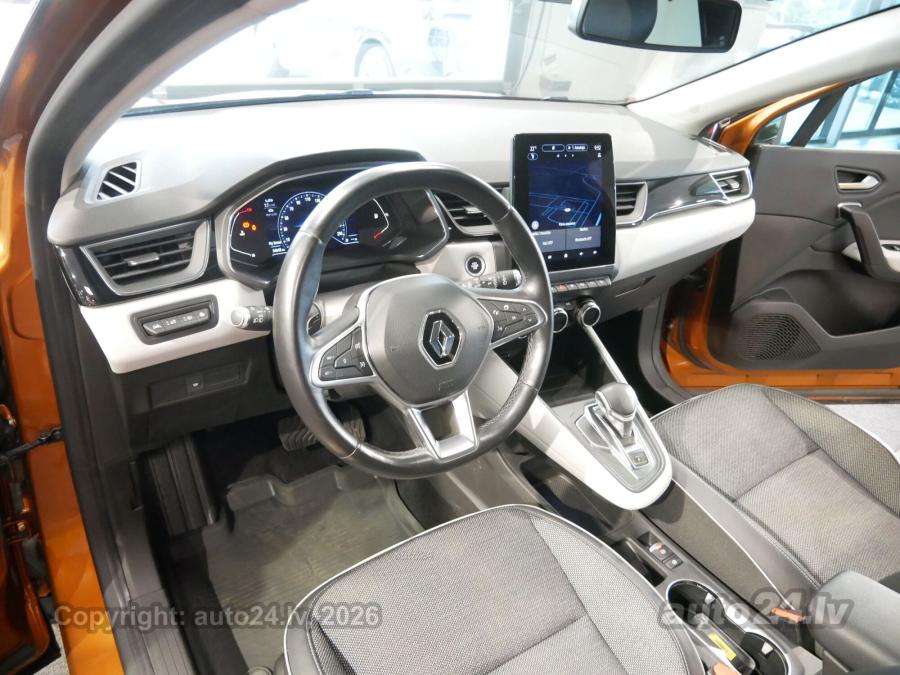 Orange Renault Captur 2021 in Tallinn, with an engine capacity of 1.30 L and mileage of 35 thousand km for 16990 €, photo 9 on AUTOMOTO.COM.LV