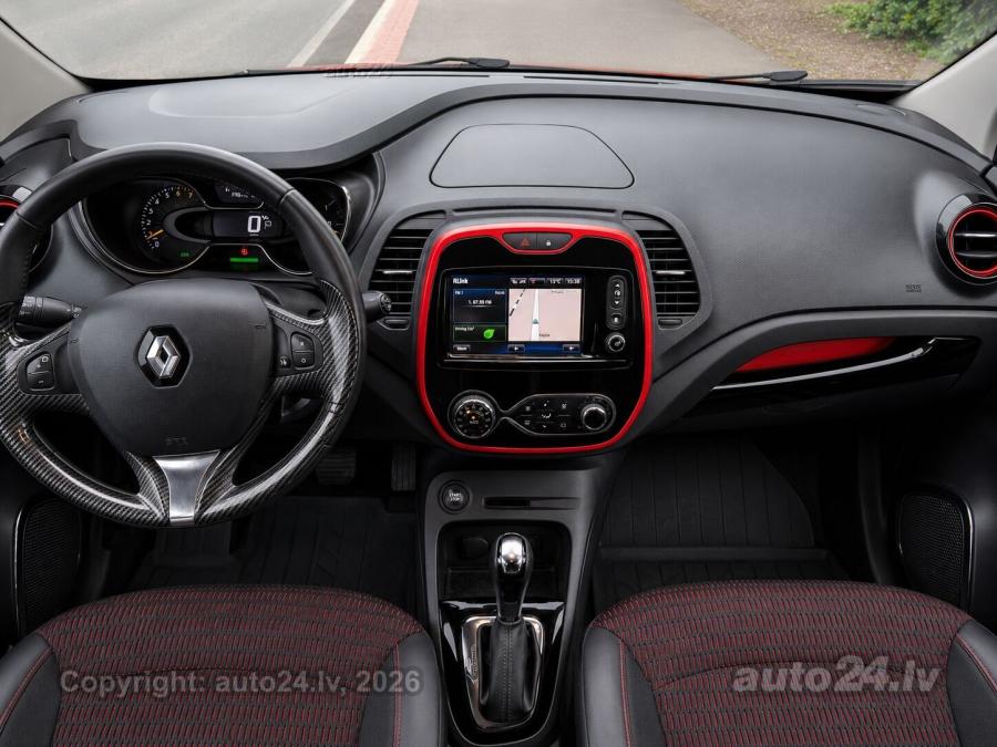 Sarkans Renault Captur 2015 Tartu, ar dzinēja tilpumu 1.20 L un nobraukumu 136 tūkst. km par 7450 €, foto 24 vietnē AUTOMOTO.COM.LV
