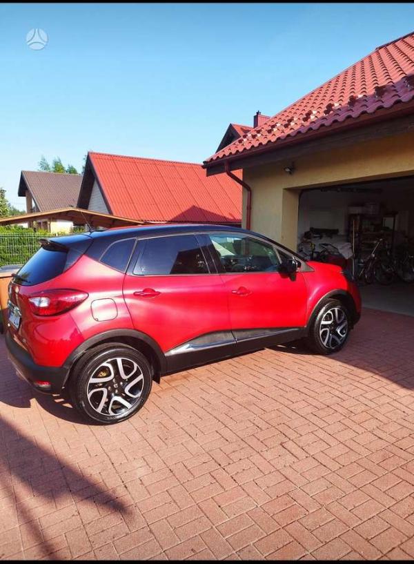 Sarkans Renault Captur 2016 Šauļi, ar dzinēja tilpumu 1.50 L un nobraukumu 162 tūkst. km par 7550 €, foto 1 vietnē AUTOMOTO.COM.LV