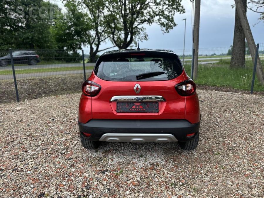 Red Renault Captur 2017 in Cesis, with an engine capacity of 1.20 L and mileage of 0 thousand km for 9700 €, photo 10 on AUTOMOTO.COM.LV