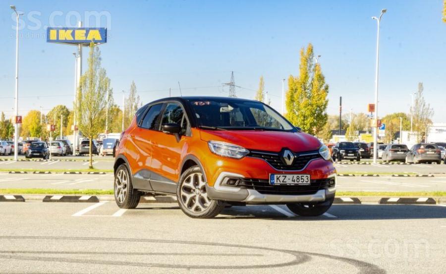 Red Renault Captur 2017 in Riga, with an engine capacity of 1.50 L and mileage of 127 thousand km for 9990 €, photo 3 on AUTOMOTO.COM.LV