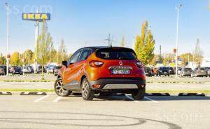 Red Renault Captur 2017 in Riga, with an engine capacity of 1.50 L and mileage of 127 thousand km for 9990 €, photo 9 on AUTOMOTO.COM.LV