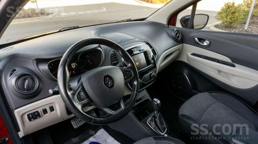 Red Renault Captur 2017 in Riga, with an engine capacity of 1.50 L and mileage of 127 thousand km for 9990 €, photo 11 on AUTOMOTO.COM.LV