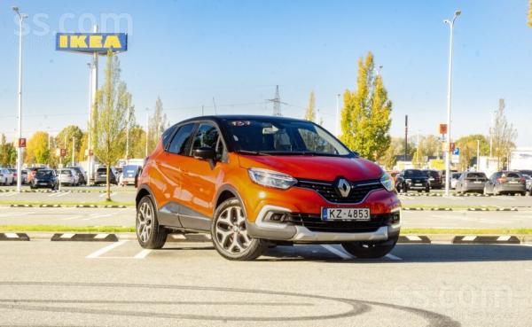 Red Renault Captur 2017 in Riga, with an engine capacity of 1.50 L and mileage of 127 thousand km for 9990 €, photo 3 on AUTOMOTO.COM.LV