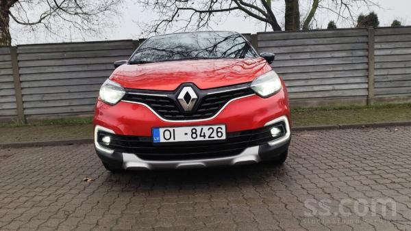 Red Renault Captur 2019 in Jelgava, with an engine capacity of 1.30 L and mileage of 152 thousand km for 8990 €, photo 1 on AUTOMOTO.COM.LV