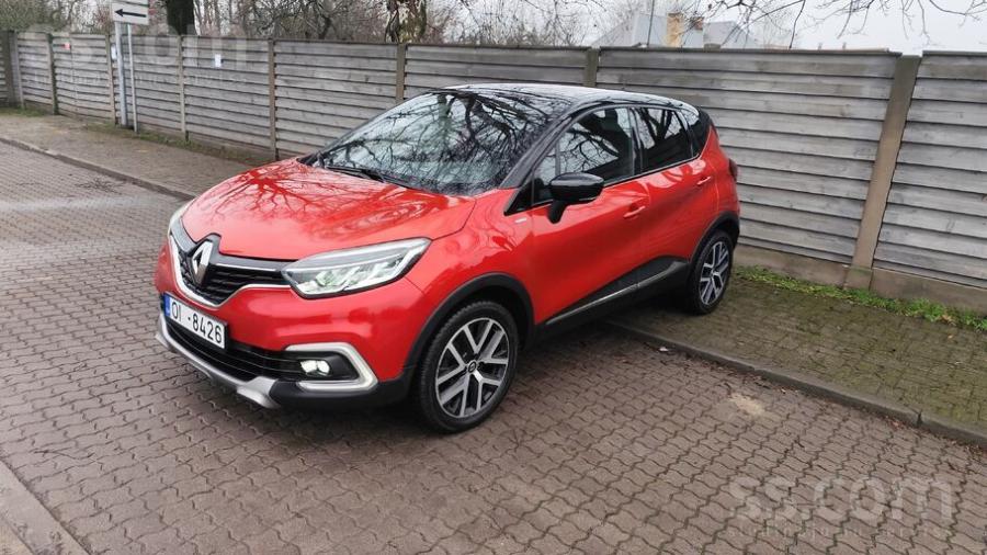 Red Renault Captur 2019 in Jelgava, with an engine capacity of 1.30 L and mileage of 152 thousand km for 8990 €, photo 2 on AUTOMOTO.COM.LV
