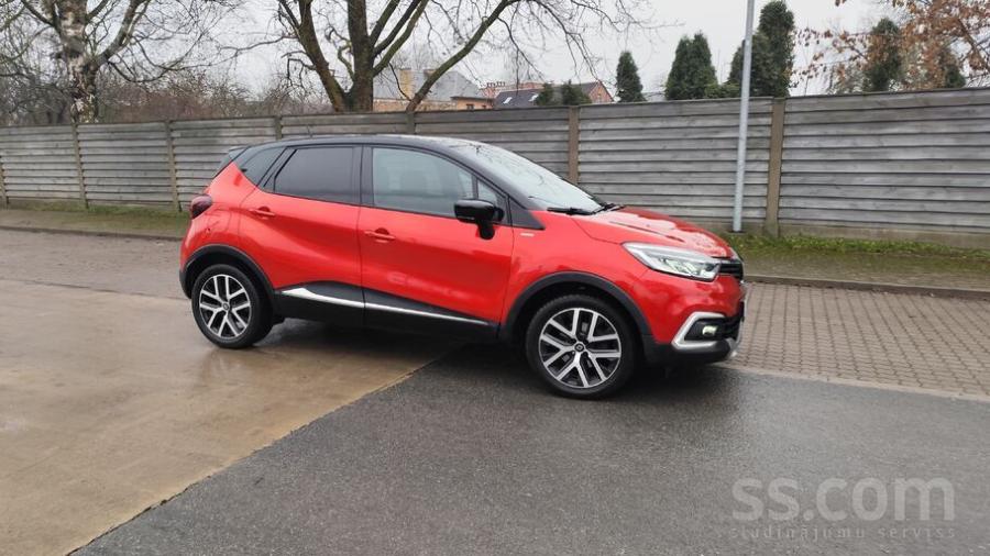 Red Renault Captur 2019 in Jelgava, with an engine capacity of 1.30 L and mileage of 152 thousand km for 8990 €, photo 4 on AUTOMOTO.COM.LV