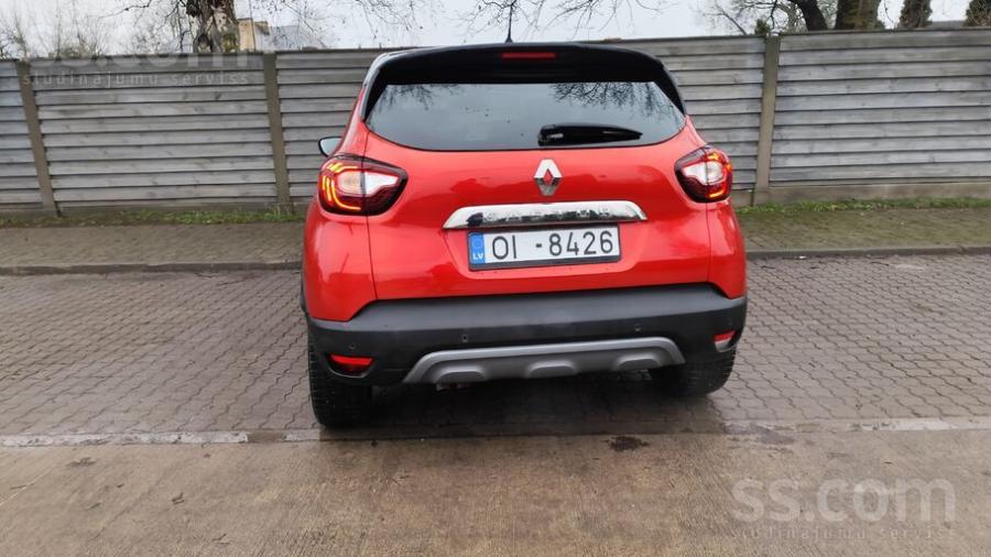 Red Renault Captur 2019 in Jelgava, with an engine capacity of 1.30 L and mileage of 152 thousand km for 8990 €, photo 9 on AUTOMOTO.COM.LV