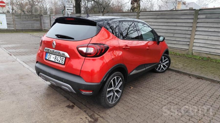 Red Renault Captur 2019 in Jelgava, with an engine capacity of 1.30 L and mileage of 152 thousand km for 8990 €, photo 11 on AUTOMOTO.COM.LV