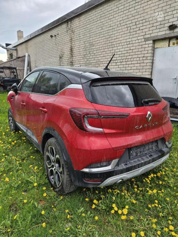 Sarkans Renault Captur 2021 Klaipėda, ar dzinēja tilpumu 1.50 L un nobraukumu 0 tūkst. km par 4199 €, foto 1 vietnē AUTOMOTO.COM.LV