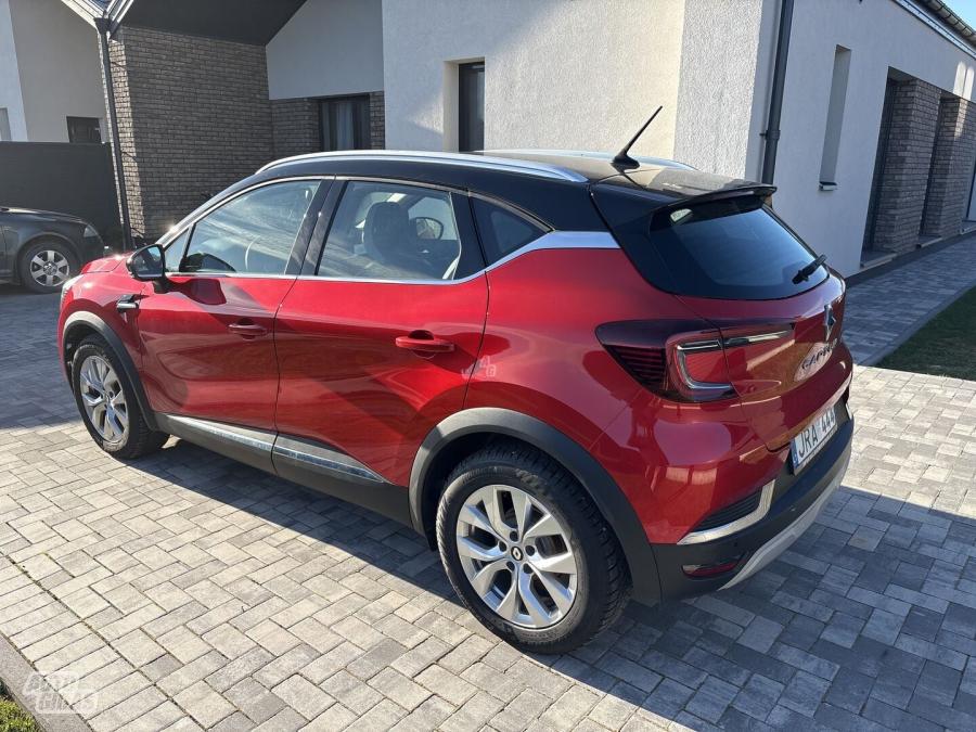 Red Renault Captur 2022 in Vilnius, with an engine capacity of 1.30 L and mileage of 43 thousand km for 18500 €, photo 6 on AUTOMOTO.COM.LV